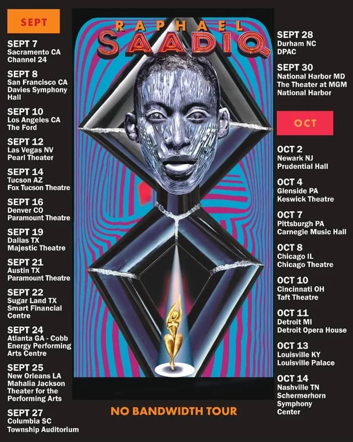 Raphael Saadiq: No Bandwidth! Three Decades of Hits