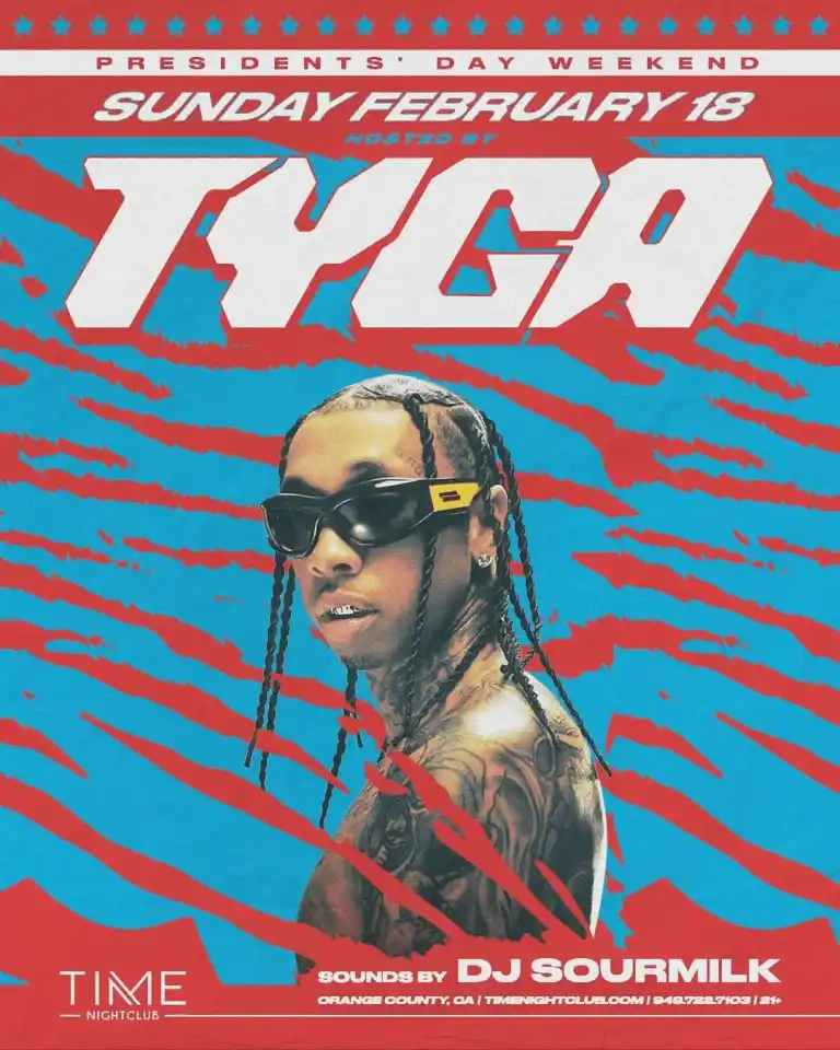 TYGA || Time Nightclub, Costa Mesa | LA HIP HOP EVENTS