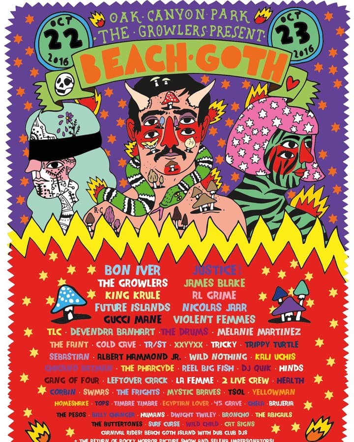 BEACH GOTH: Saturday October 22, 2016 @ Oak Canyon Park