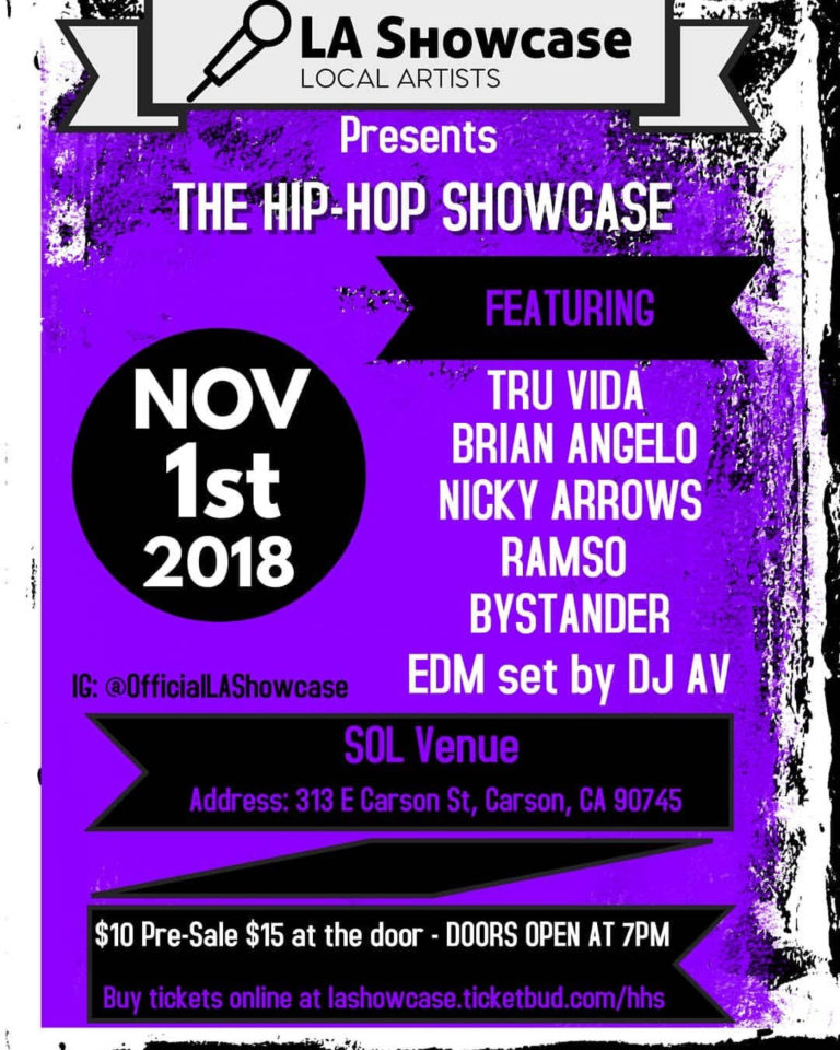 LA Showcase 2: The Hip-Hop Showcase at The SOL Venue