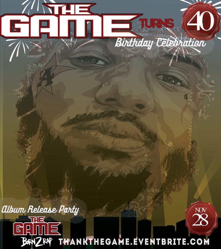 The Game Rapper Celebration