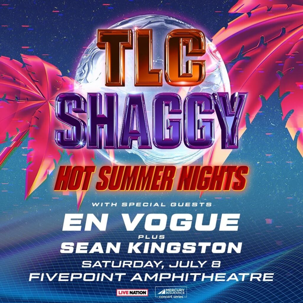 Hot Summer Nights w/ TLC, Shaggy, En Vogue & Sean Kingston⁣