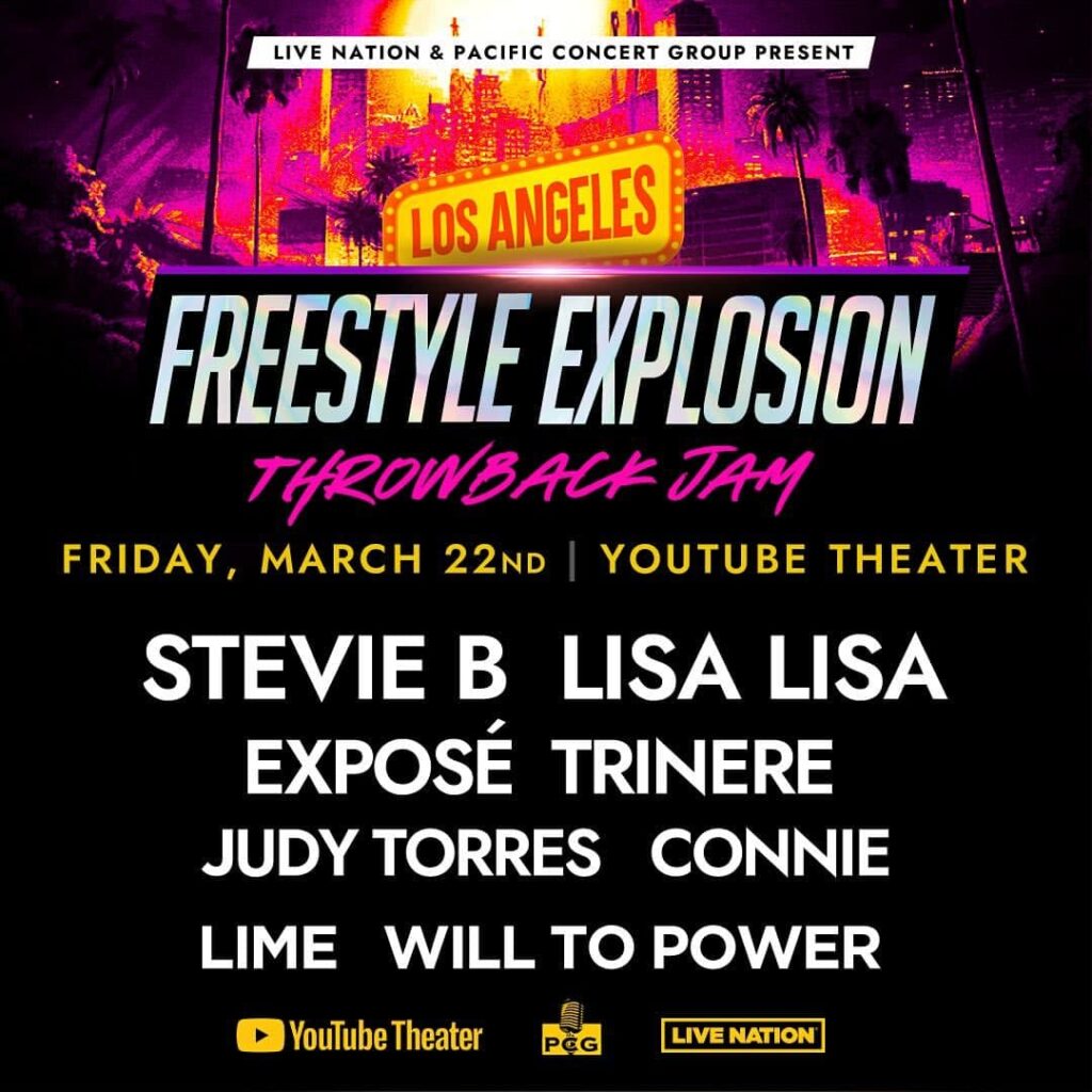 Freestyle Explosion Throwback Jam⁣ || YouTube Theater