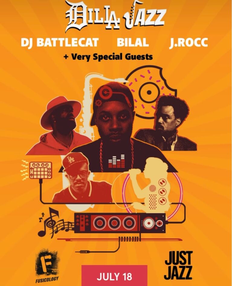 DILLA JAZZ featuring DJ Battlecat and Bilal, plus J. Rocc