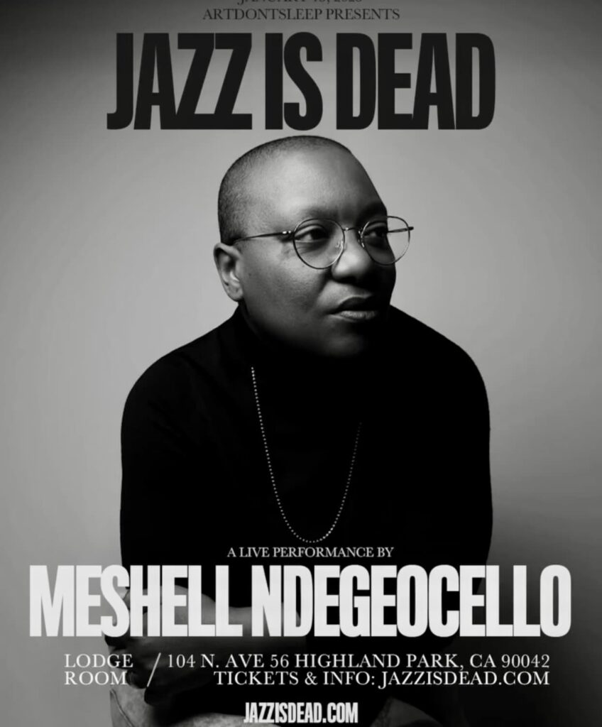 MESHELL NDEGEOCELLO⁣ Live at Lodge Room, Los Angeles