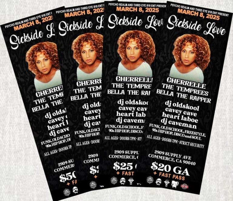 SICKSIDE LOVE + CHERRELLE + AALON + BELLA IN COMMERCE