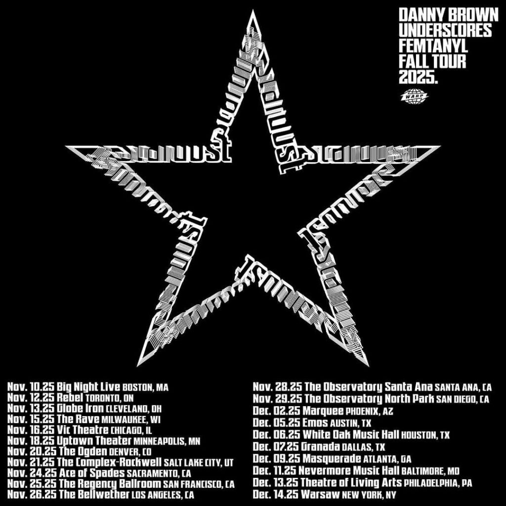 Danny Brown: Stardust Live at The Observatory Santa Ana