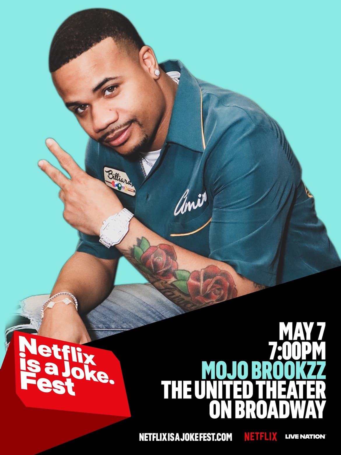 Netflix Is A Joke: Mojo Brookzz Live in LA